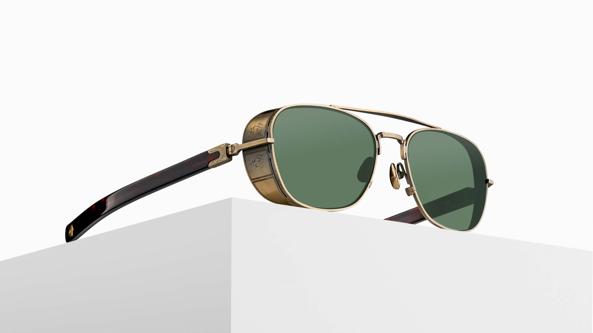 Matsuda Official | M3115 Aviator Sunglasses - Hand Made in Japan