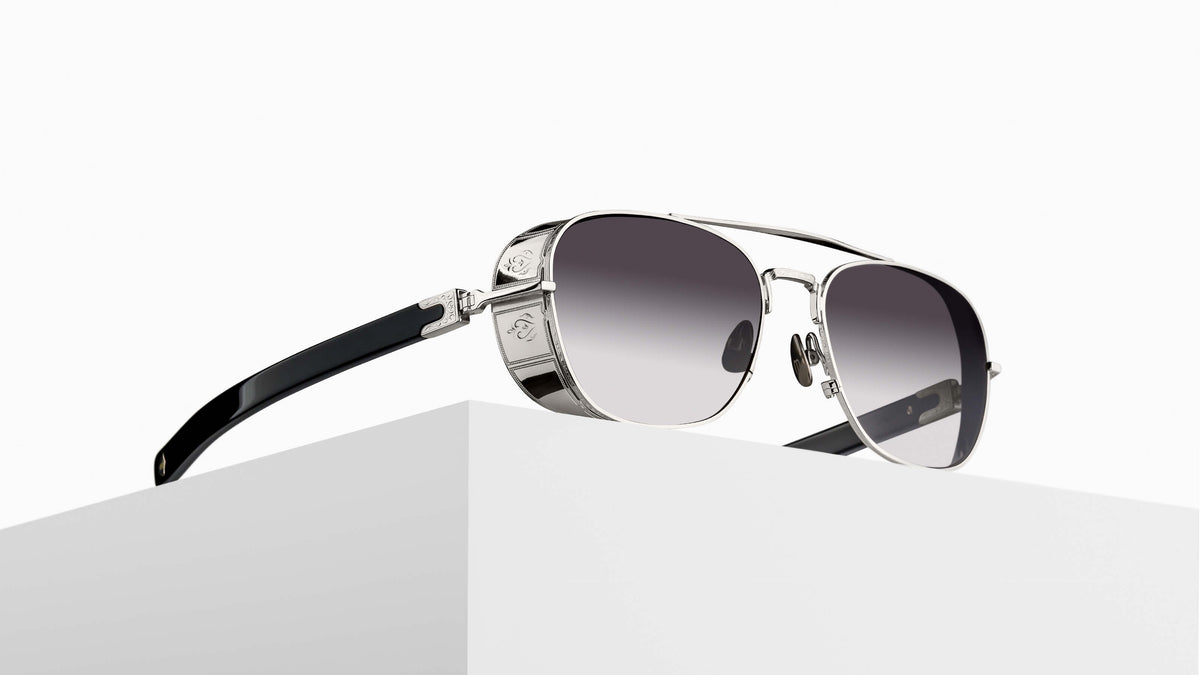Matsuda Official | M3115 Aviator Sunglasses - Hand Made in Japan
