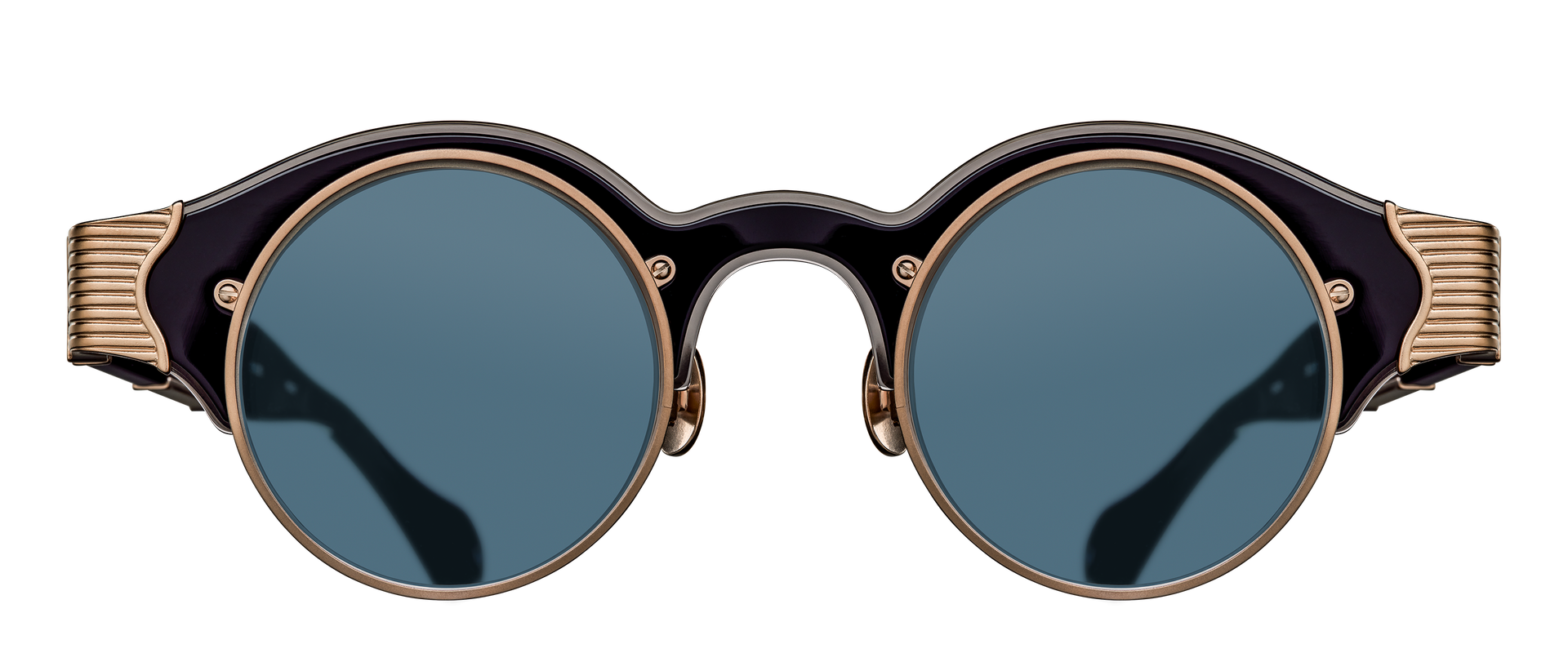 Matsuda Official | 10605H Round Sunglasses - Hand Made in Japan